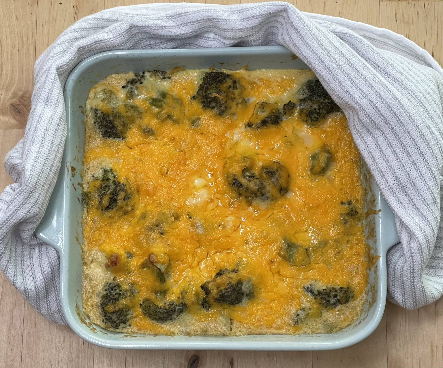 Broccoli Cheddar Bake - Twice as Good